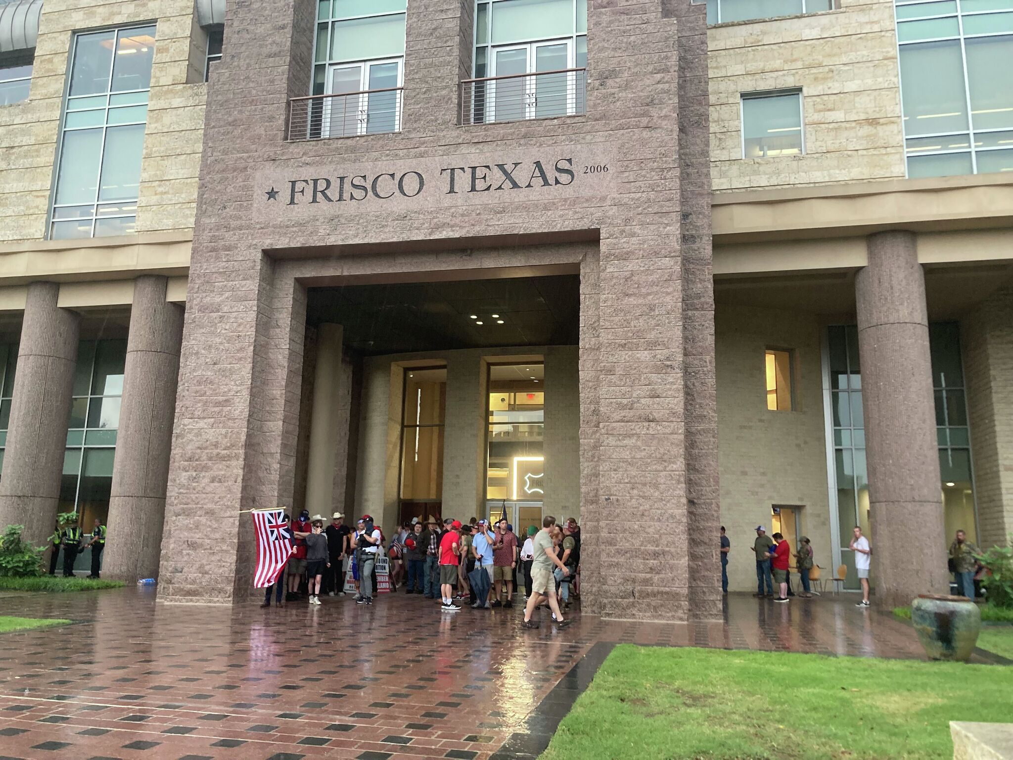 Counter-Protesters Outnumber 'Rally Against Rednecks' Gathering in Frisco